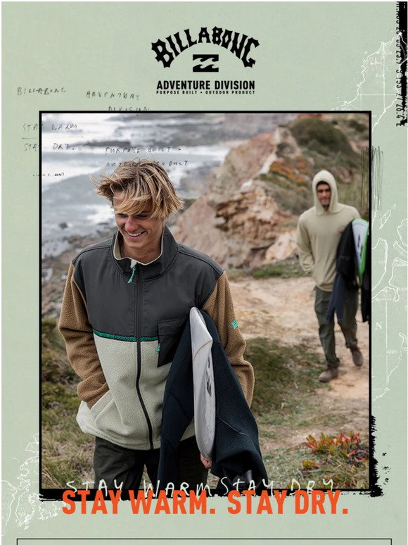 Billabong: Just Landed: New Adventure Division gear | Milled