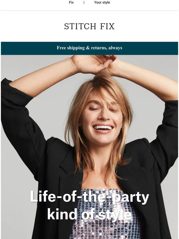 Stitch Fix: Sparkle & shine? ‘Tis the season. | Milled