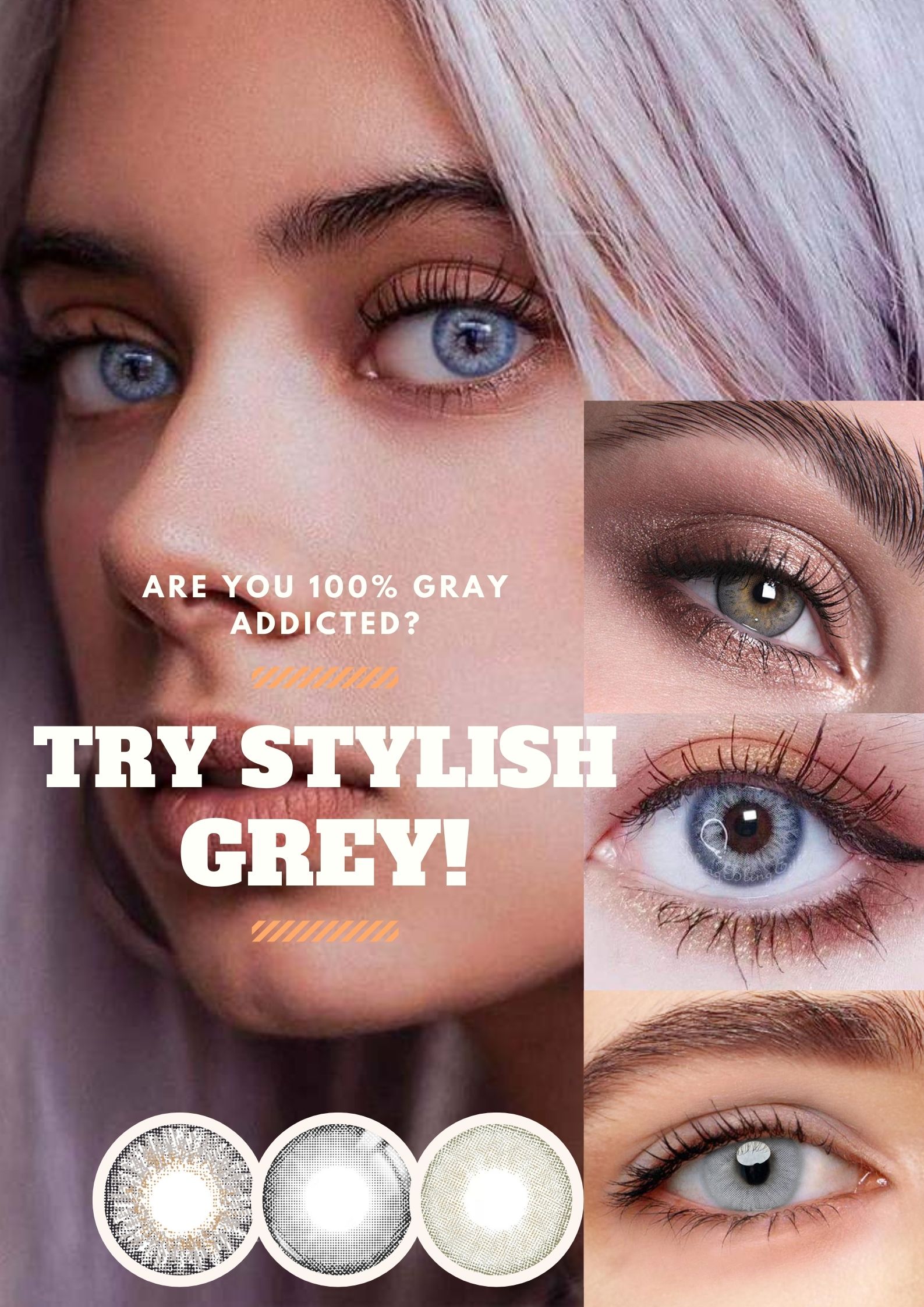 Unicoeye: Are You 100% Gray Addicted? The 6 Most Wanted Gray Colored ...