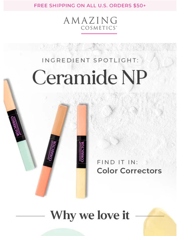 Amazing Cosmetics: What is the ingredient Ceramide NP? | Milled