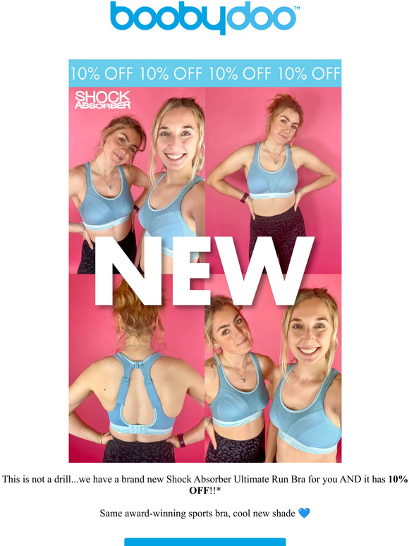 Boobydoo: The new Shock Absorber Ultimate Run Bra is here!💙 | Milled
