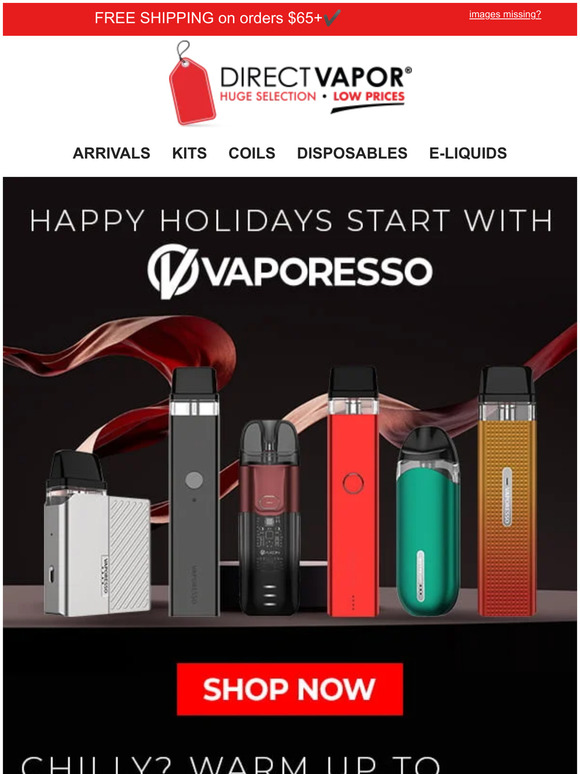 Direct Vapor: Top Holiday Picks? They're all at Direct Vapor | Milled