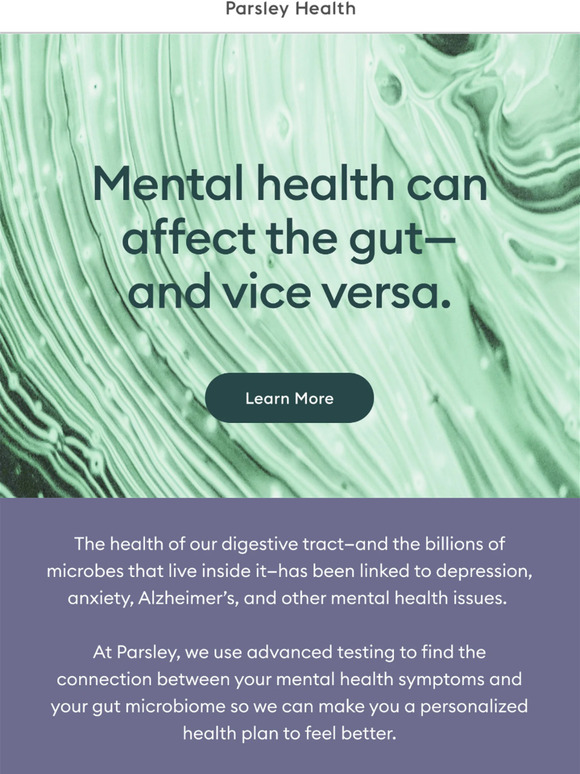 Parsley Health: Understand the link between your gut and brain. | Milled