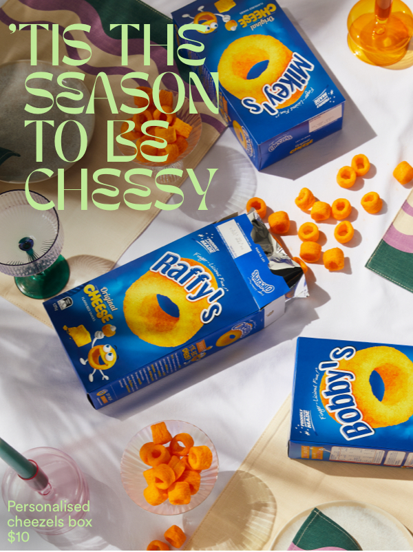 Cotton On: Personalised Cheezels are here 👀🧀 | Milled
