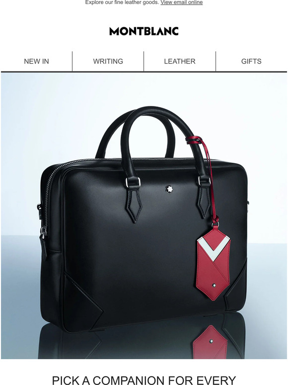 Montblanc: Montblanc guide to choosing the perfect bag | Milled