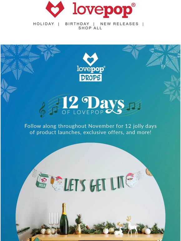 Lovepop: Day 7 of the 12 Days of Lovepop | Milled