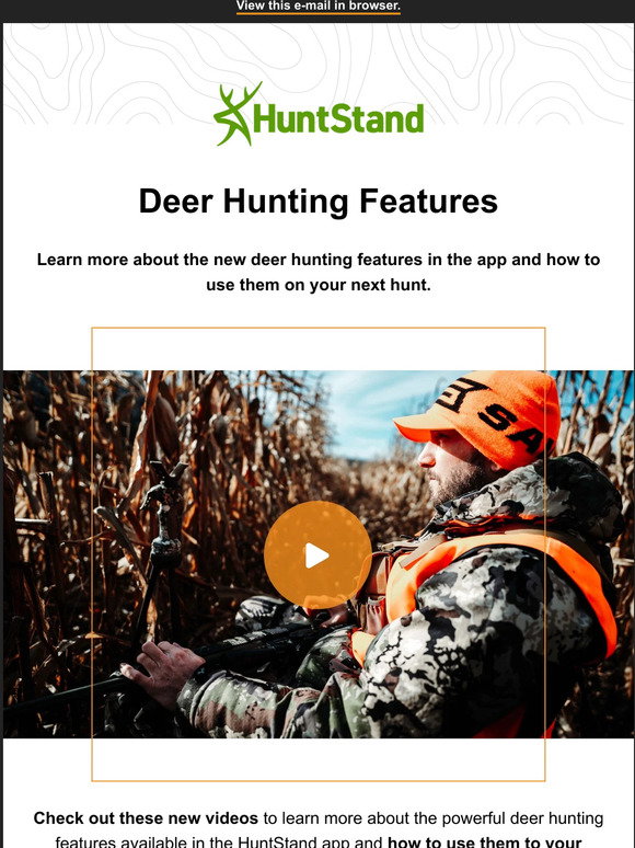 HuntStand: New Deer Hunting Feature Videos 🎥 | Milled