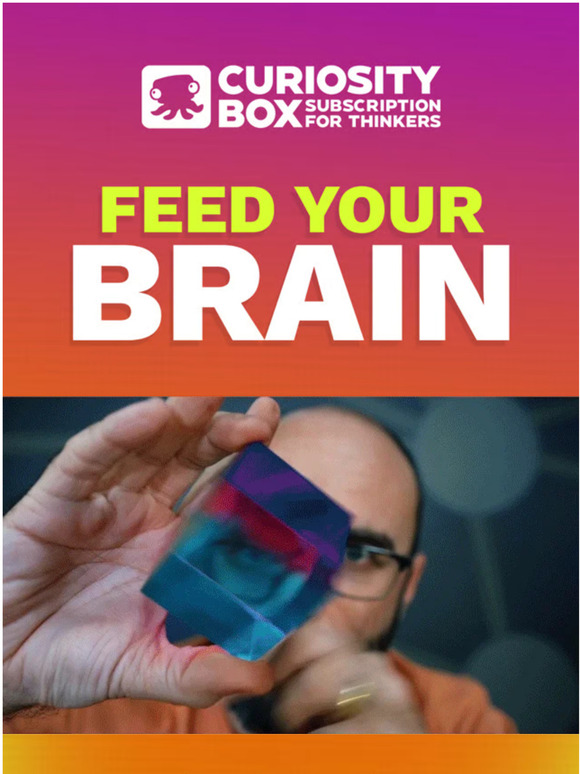 Curiosity Box: The Ultimate Science Toys by Vsauce | Milled