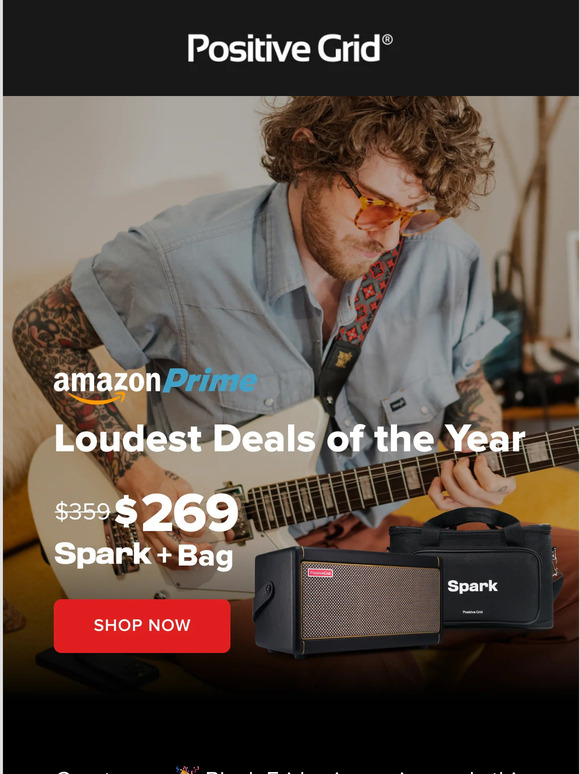 Positive Grid: $90 Off | Spark Bag Bundle | Milled