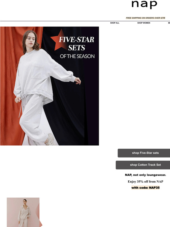 Nap Loungewear: Five-Star sets of the season | Milled