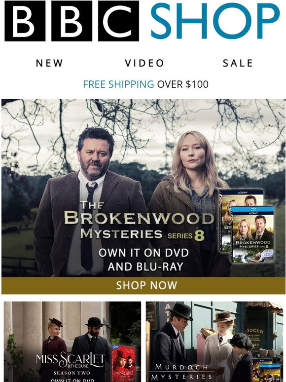 BBC Shop: The Brokenwood Mysteries is back for a Brand New Season ...