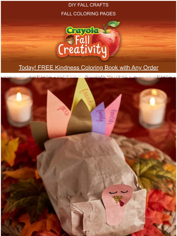 Crayola: Weekly Creativity: 🦃 Centerpiece | Milled