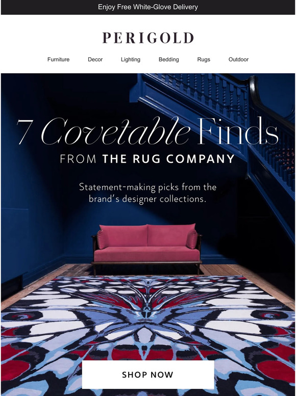 Perigold: Farrow & Ball & more unique rug collections. | Milled