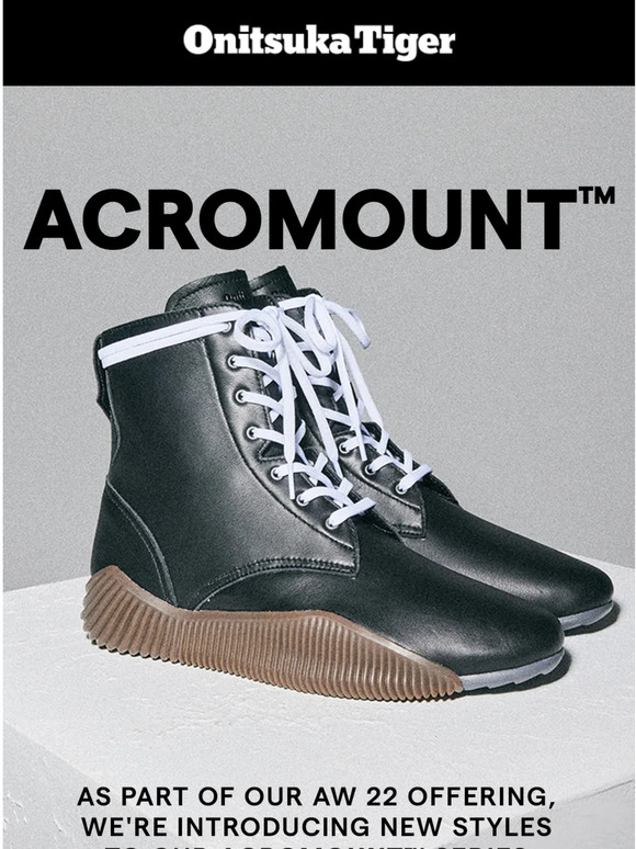 Onitsuka Tiger: New Acromount­™ styles have arrived | Milled