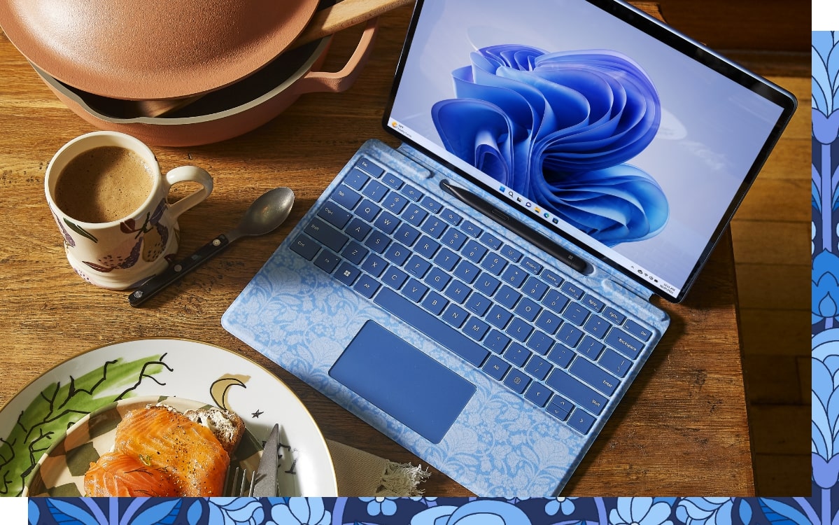 Liberty London: The Sunday Papers: Microsoft Surface X Liberty | Milled