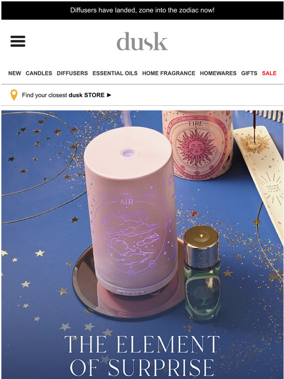 Dusk: Water! Air! Earth! Fire! What’s your element? | Milled