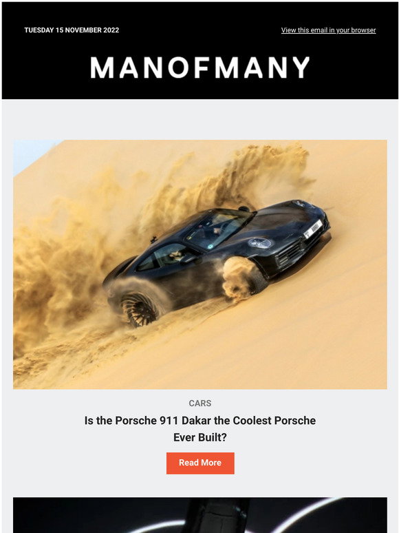 Man of Many: Is the Porsche 911 Dakar the Coolest Porsche Ever Built ...