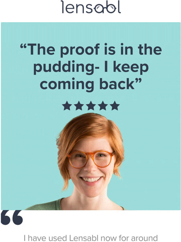 Lensabl: Thousands of Customers Love Lensabl and Here's Why... | Milled