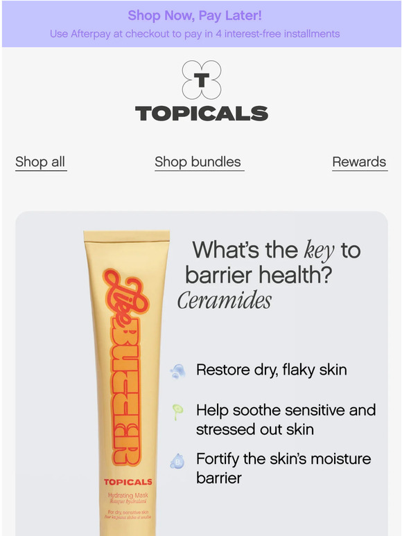 Topicals: The key to skin barrier health 🗝 | Milled