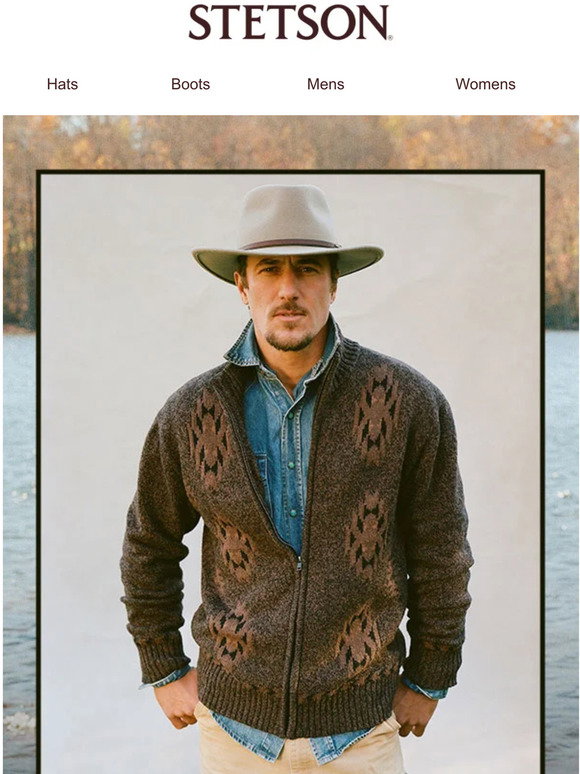 STETSON: Warning: Not for Indoor Wear | Milled