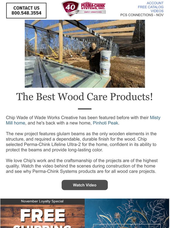Perma-Chink Systems: The Best Products For Log Homes, Timber Homes, and ...
