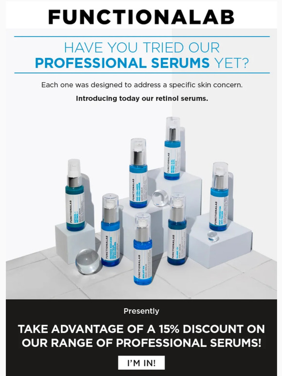 Functionalab: Do you know our Retinol serums? | Milled