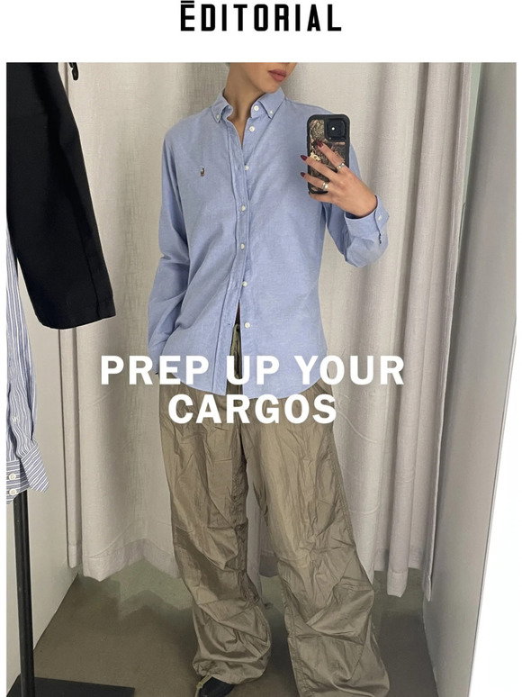 Editorial Boutique: Prep Up Your Cargos | Milled