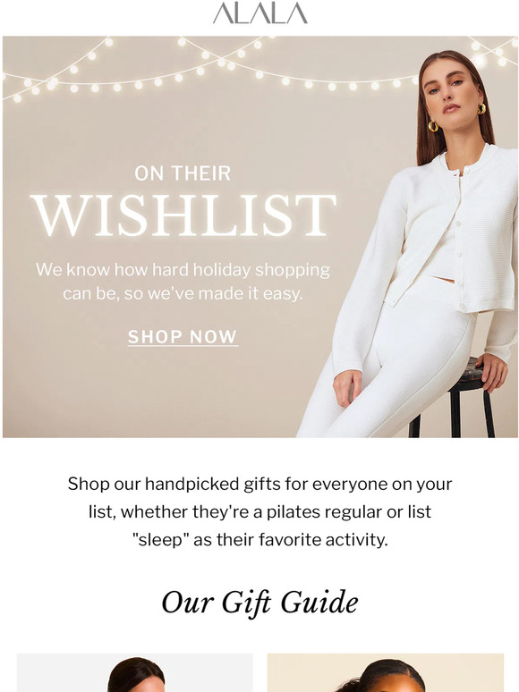 Alala: THE ALALA GIFT GUIDE IS HERE | Holiday 2022 | Milled