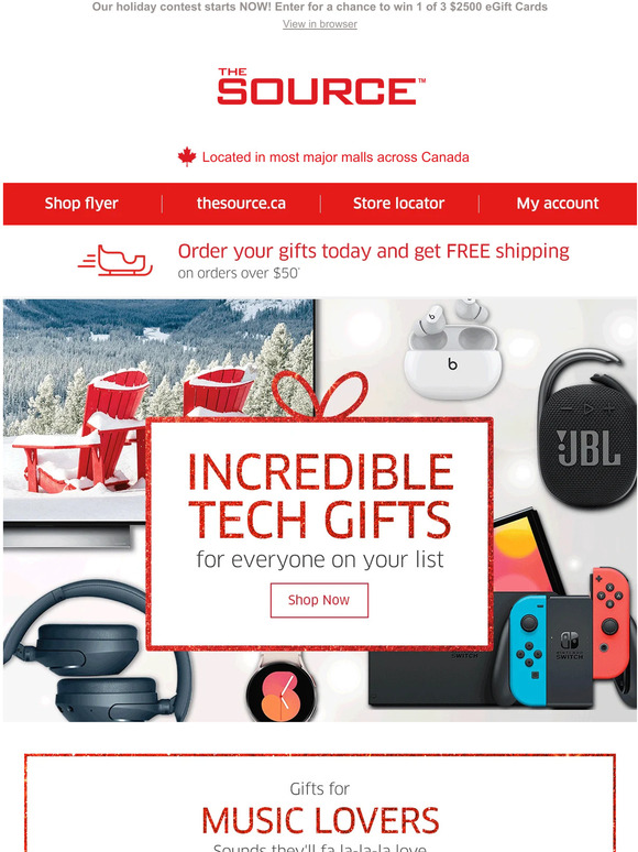 The Source: Surprise! Our gift to you—open for incredible ideas for ...