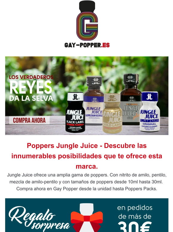 Gay Popper: Poppers Jungle Juice - Los verdaderos reyes de la selva 🔥 ...