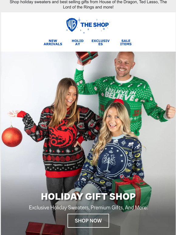 WB Shop: Introducing the Holiday Gift Shop! 🎁 | Milled