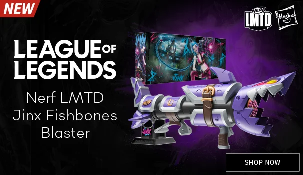 Entertainment Earth: New League of Legends Nerf LMTD Jinx Fishbones ...