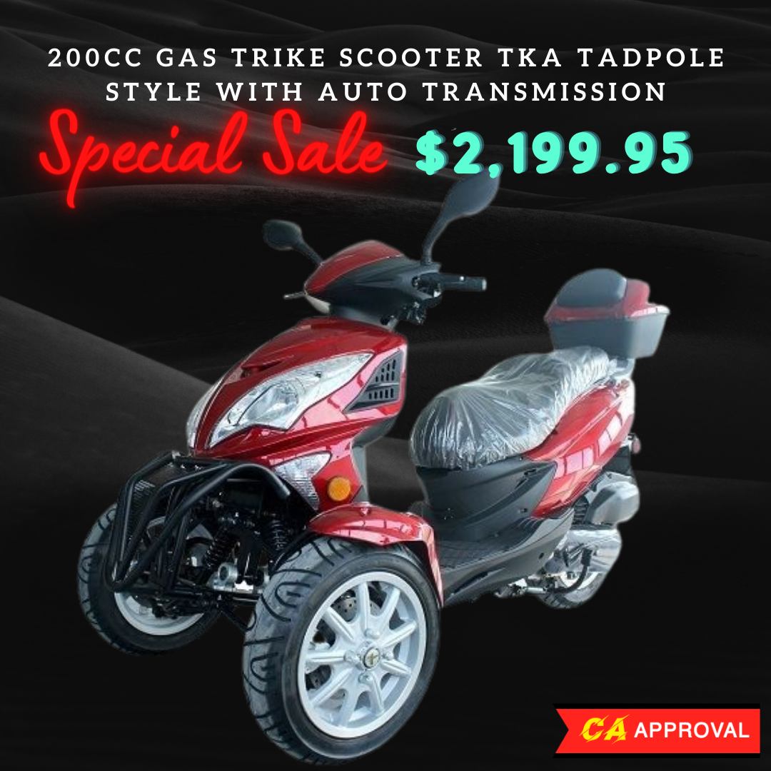 Red Fox PowerSports: 2022 Holiday Early Bird Deal - 200cc Gas Trike ...