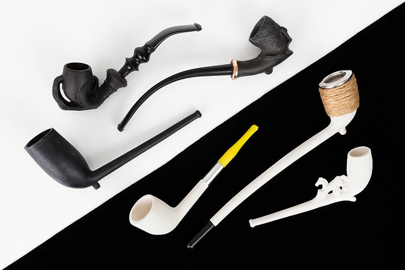 Smokingpipes: Old German Clay Pipes | Handcrafted by Markus Fohr | Milled