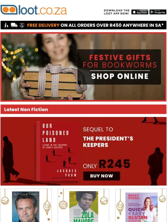 Loot: New Books - Jacques Pauw, Peter Hain, Matthew Perry, Nicci French ...
