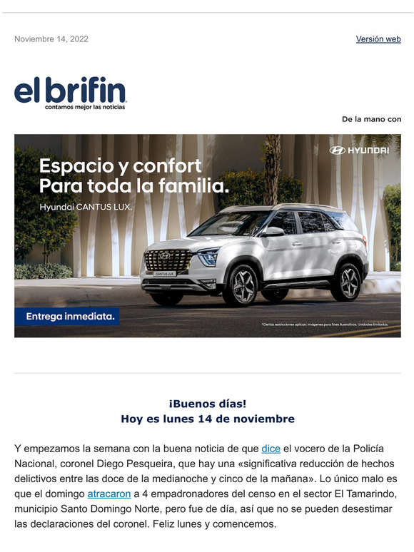 El Brifin: Pase eso | Milled