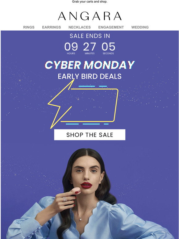 Angara: OMG! Cyber Monday Early Bird Deals 🤩 | Milled