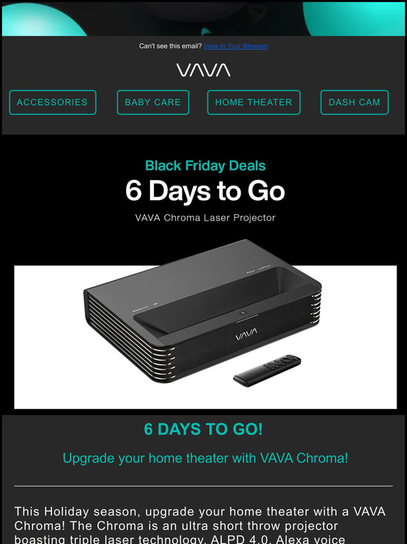 VAVA: 6 Days to go! Add VAVA Chroma to your shopping list! | Milled