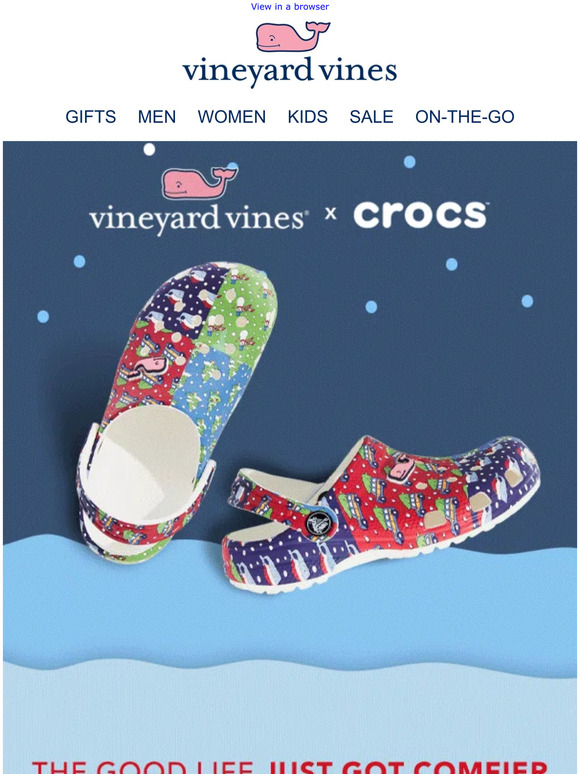 Vineyard Vines: Our Crocs™ Collab Is Here! | Milled