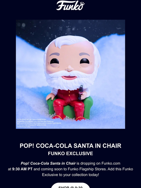 Funko: New Exclusive: Coca-Cola Santa | Milled