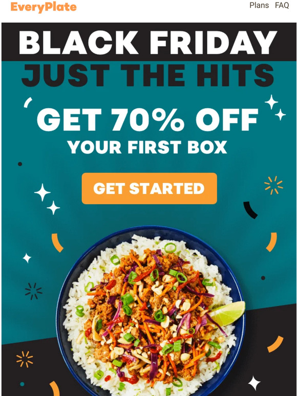 EveryPlate: 70% off | Put down the delivery menus ⬇️ | Milled