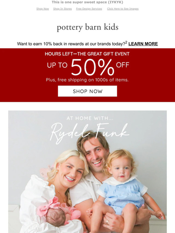 Pottery Barn Kids: Inside: Singer Rydel Funk’s nursery makeover | Milled