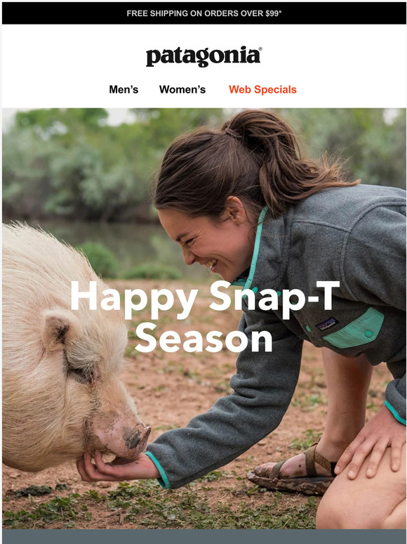 Patagonia: Happy Snap-T season | Milled