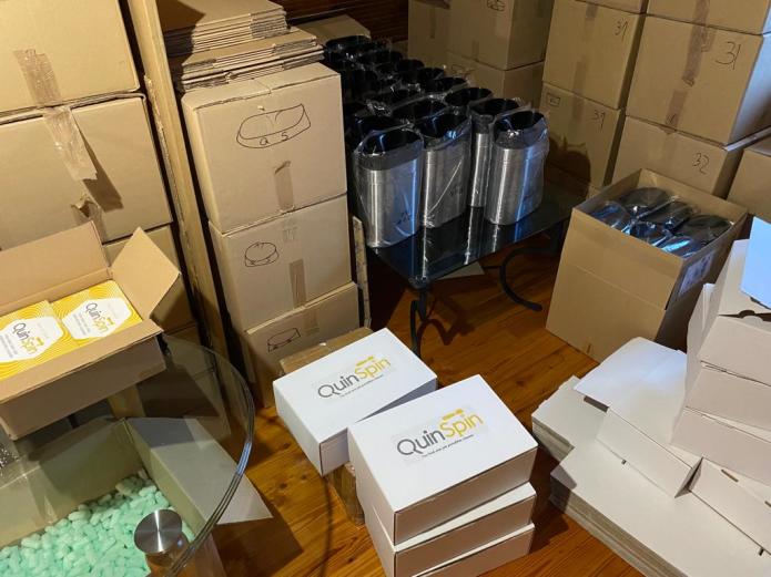 Indiegogo: 📢 Update #14 from 2022 QuinSpin 2.0 HD coffee PORTAFILTER ...