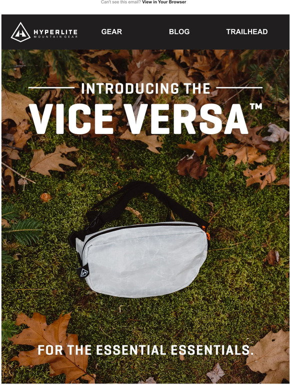 Hyperlite Mountain Gear: The Vice Versa is Here! A Small but Powerful ...