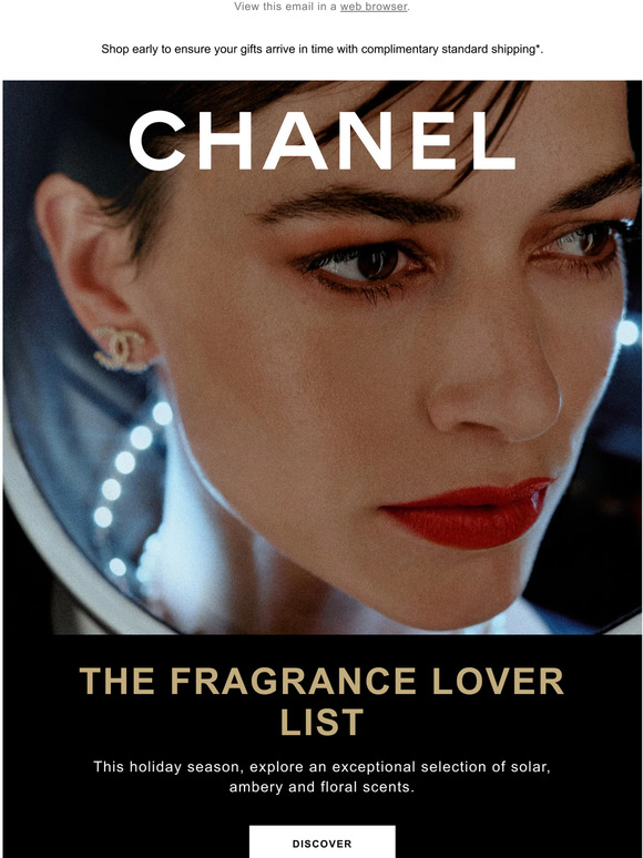 Chanel: A CHANEL fragrance: Your dream gift | Milled