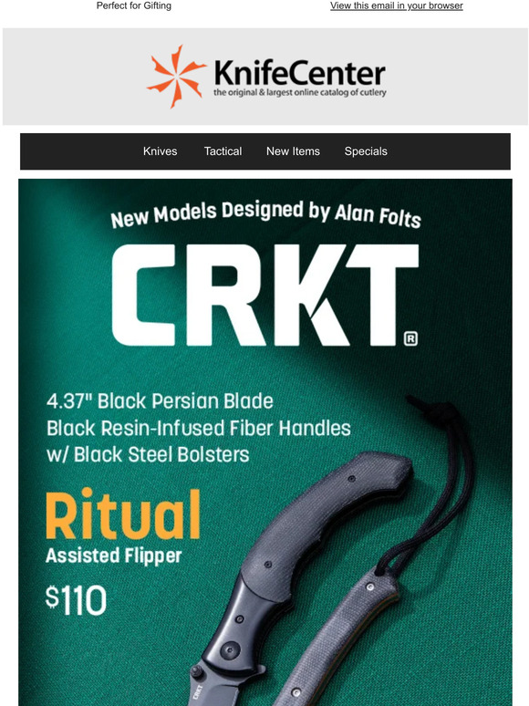 KnifeCenter: New CRKT Models & Hogue Collector Series! | Milled