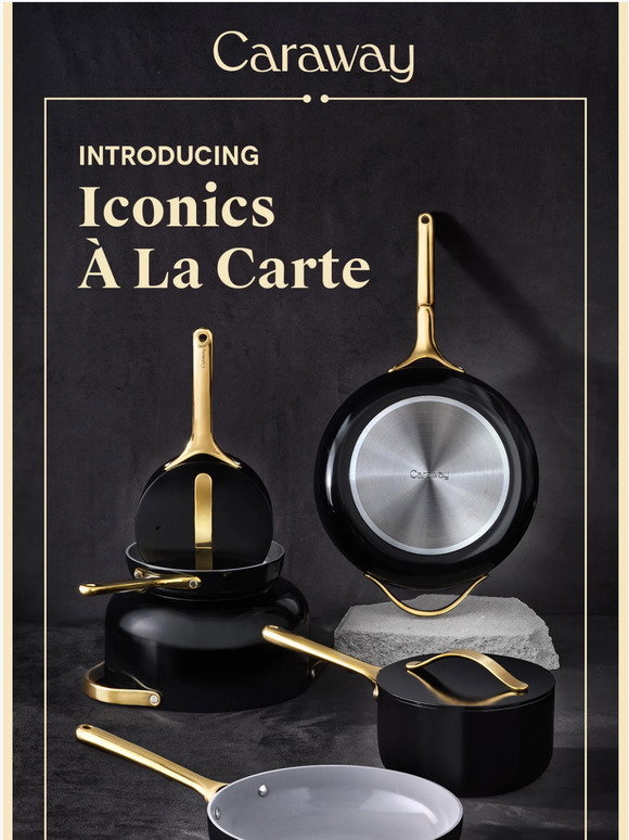 Caraway: NEW: Iconics À La Carte | Milled