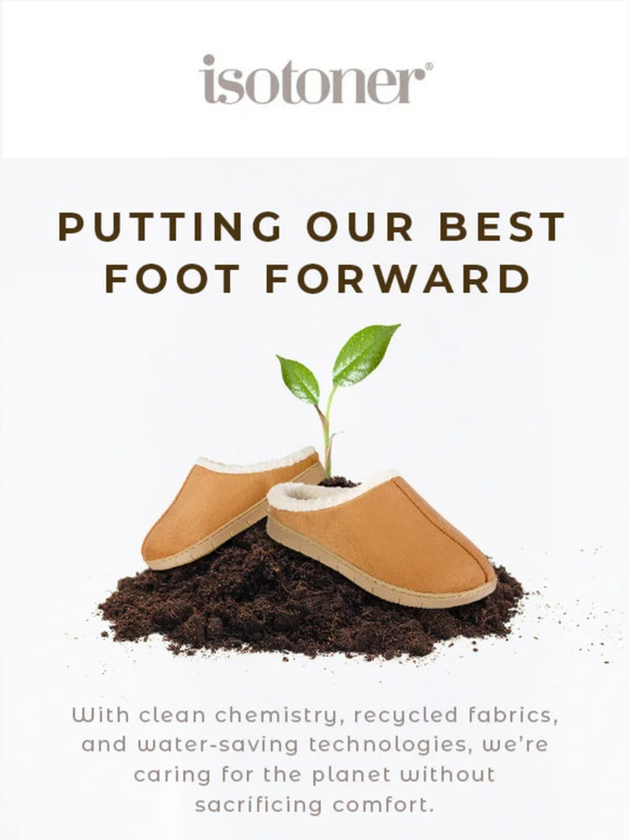 isotoner logo programm: Putting Our Best Foot Forward | Milled