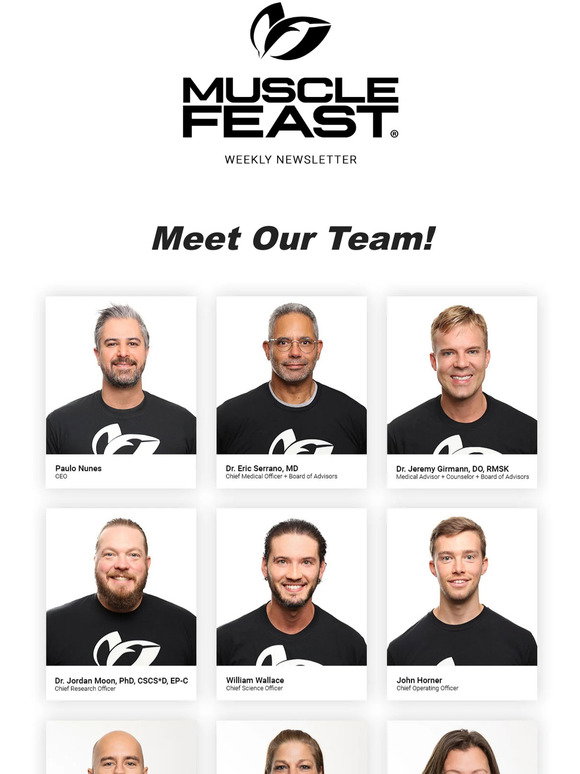 Muscle Feast: Meet the Team! | Milled